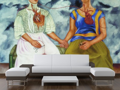 Fotomural Las Dos Fridas Frida Kahlo grandes obras